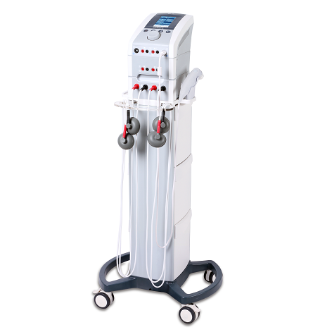 Nu-Tek Combo Rehab4 VAC 4-Kanal CT2401 Elektroterapi+Ultrason+Vakum - Globus Tens Nu-Tek Compex ...